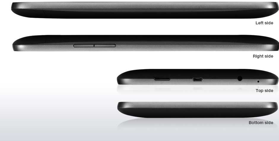 Lenovo Ideapad A2107A 7 inch tablet - Black (ARM Cortex A9 1GHz, 1GB ...