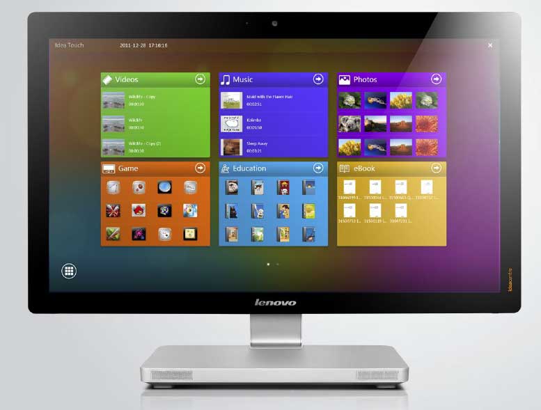 Lenovo A720 27 inch All-in-One Desktop PC (Silver) (Intel Core i7 ...