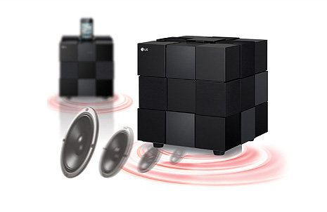 LG ND8520 Cube Speaker Dock : Amazon.co.uk: Electronics & Photo