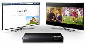 Samsung STB-E7500 3D Dual Core Smart Hub Set-Top Box with 500GB HDD and ...