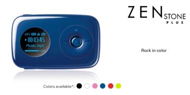 Creative Zen Stone Plus 2GB MP3 Player - Black: Amazon.co.uk: Audio & HiFi