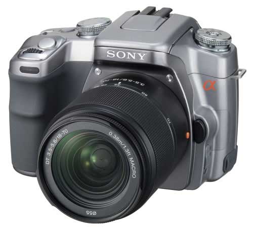 Sony Alpha A100 DSLR Digital Camera Lens Kit - Silver: Amazon.co.uk ...