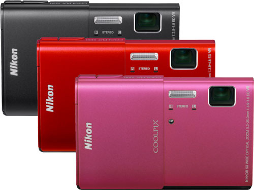 Nikon COOLPIX S100 Compact Digital Camera - Black (16MP, 5x Optical ...