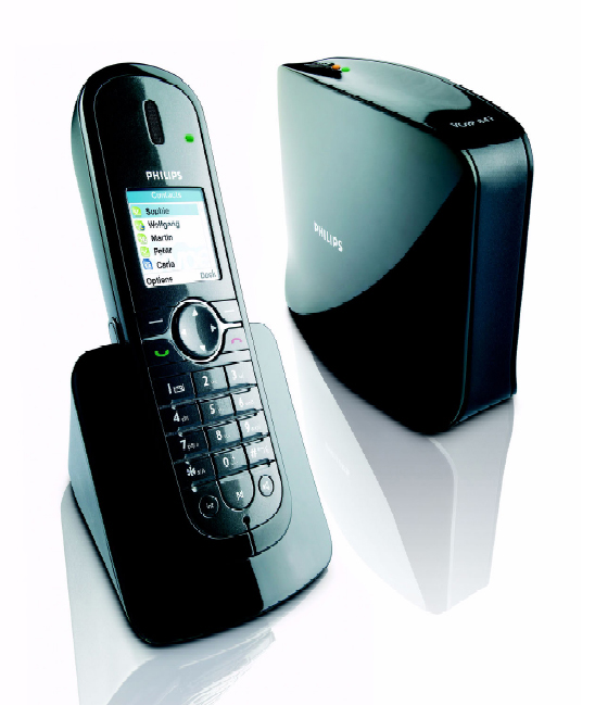 Philips VOIP8411B VOIP And Skype Compatible Digital Cordless Telephone ...