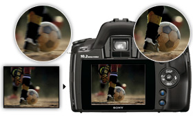 Sony Alpha A230L Digital SLR Camera With 18-55 mm Lens: Amazon.co.uk ...