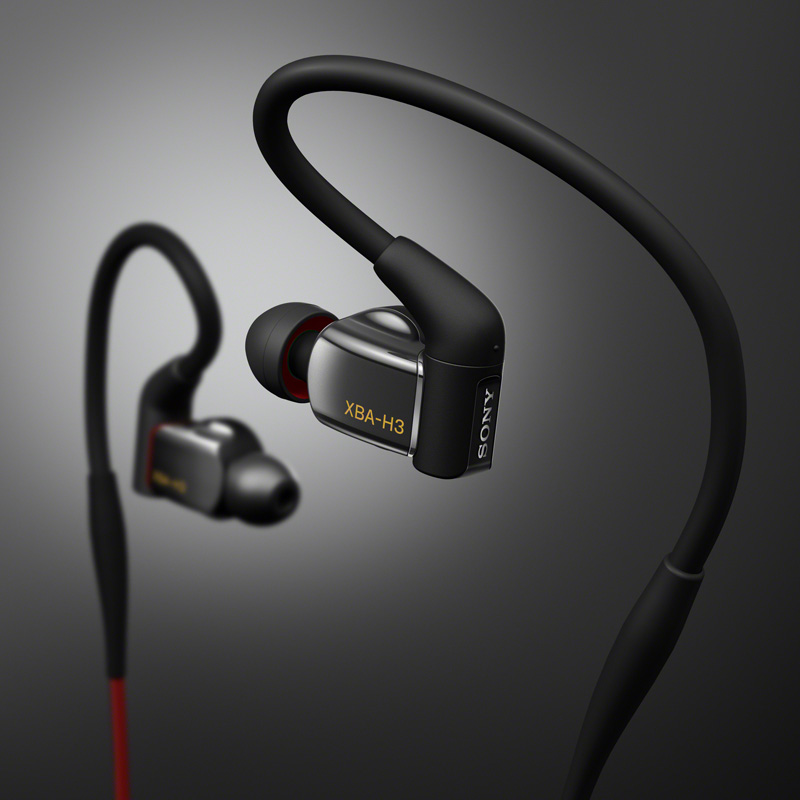 Sony XBA-H3 In Ear Headphones with Hybrid 3 Way Dynamic Driver Driver ...