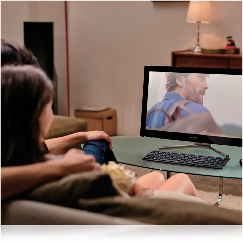 Sony L Series 24" Desktop Ci7 Processor 8GB RAM 2TB HDD - Black ...