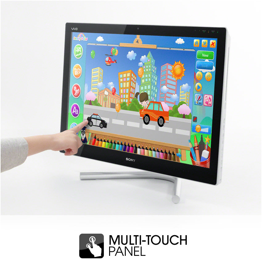 Sony L Series 24" Desktop Ci7 Processor 8GB RAM 2TB HDD - Black ...