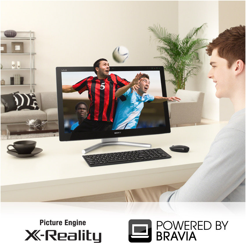 Sony L Series 24" Desktop Ci7 Processor 8GB RAM 2TB HDD - Black ...