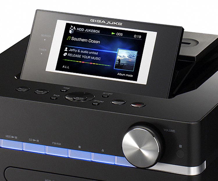 Sony Giga Juke NASSC500KITFI.YG Music Systems with 160GB HDD : Amazon ...