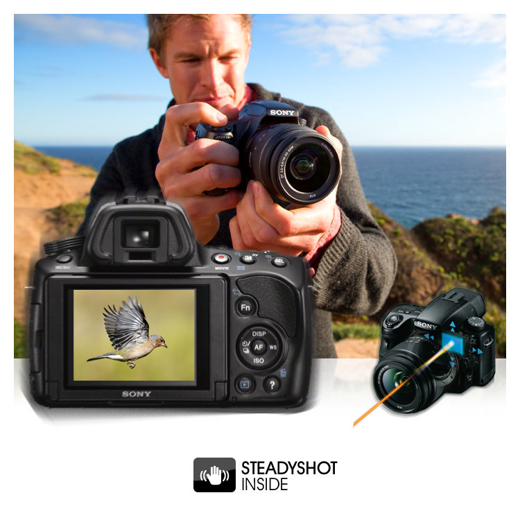 Sony SLTA37 16.1MP Translucent Mirror Technology Interchangeable Lens ...