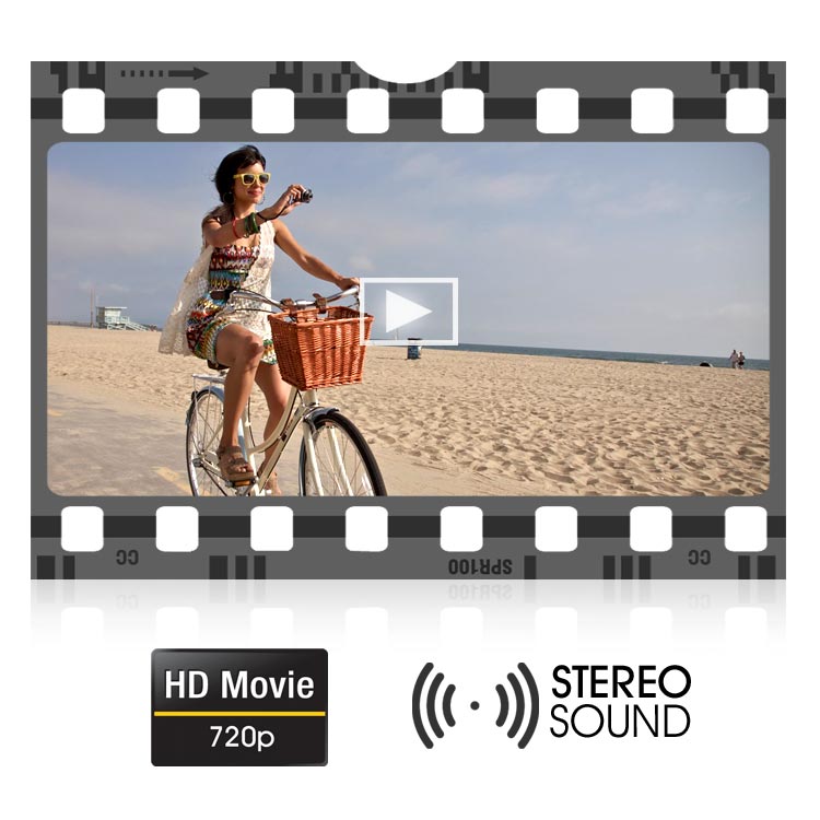 Sony H90 High Zoom Compact Camera - Silver (16.1MP, 16x Optical Zoom) 3 ...