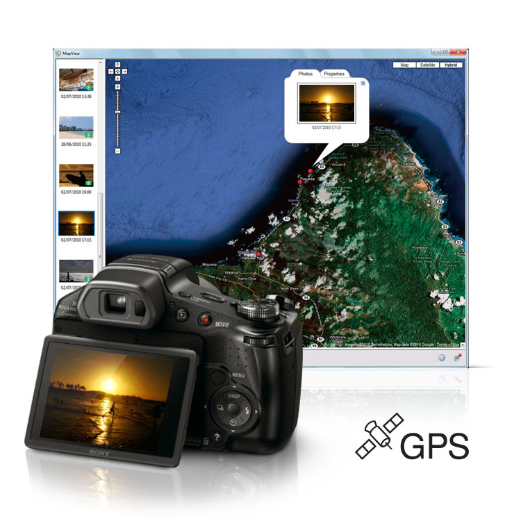 Sony DSC-HX100 Digital Camera - Black (16.2MP, 30x Optical Zoom) - 3 ...