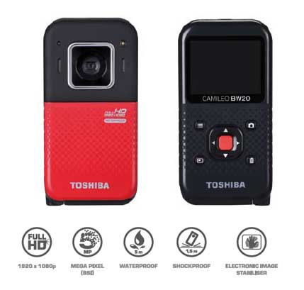 Toshiba BW20 Camileo (5MP, 5x Digital Zoom) 1.5 inch LCD: Amazon.co.uk ...
