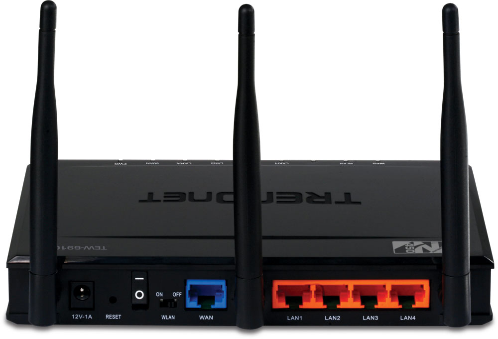 TRENDnet TEW-691GR 450Mbps v1.0R Wireless N Router : Amazon.co.uk ...