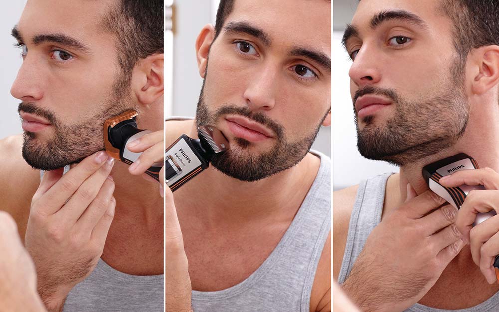 Philips 3-in-1 Style Shaver QS6141/33 Dual Ended Shaver and Trimmer ...