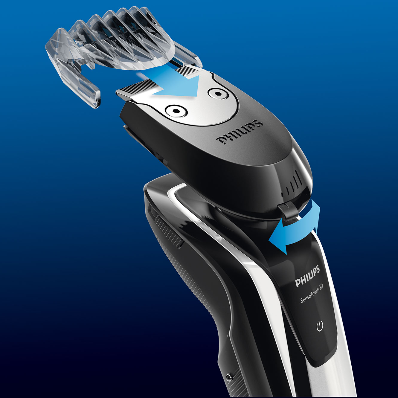 Philips RQ111/50 SensoTouch Click-On Precision Trimmer : Amazon.co.uk ...