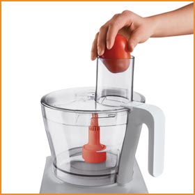 Philips HR7772/00 Food Processor with Blender and 6 Attachments, 700 ...