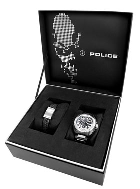 Limited Edition Police Terminator Salvation Watch and Bracelet Boxed ...