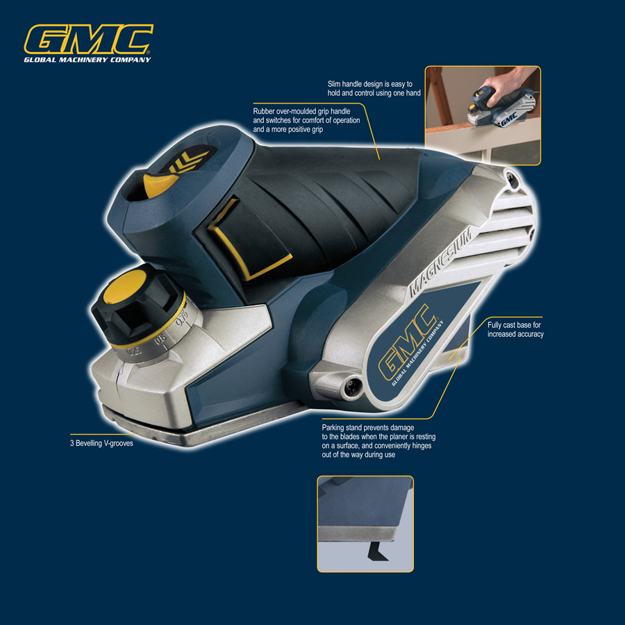 GMC PPM Palm Planer, 420 W (Old Version) : Amazon.co.uk: DIY & Tools