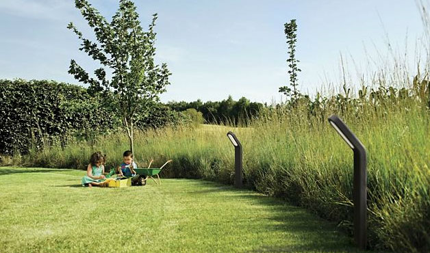 Philips EcoMoods Outdoor 16908/93/16 Rounded Lantern Post Light ...