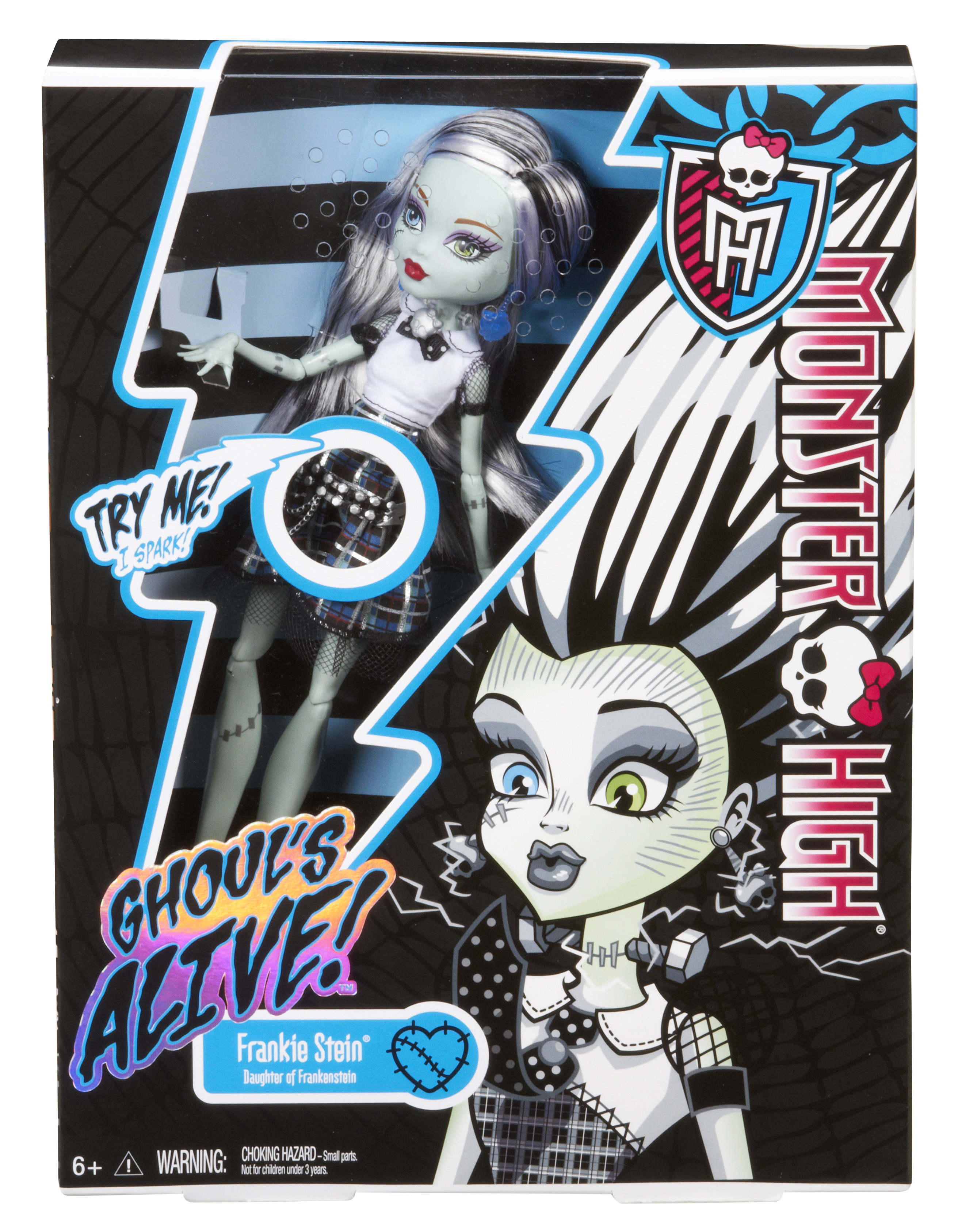 Monster High Ghouls Alive Frankie Stein Doll : Amazon.co.uk: Outlet