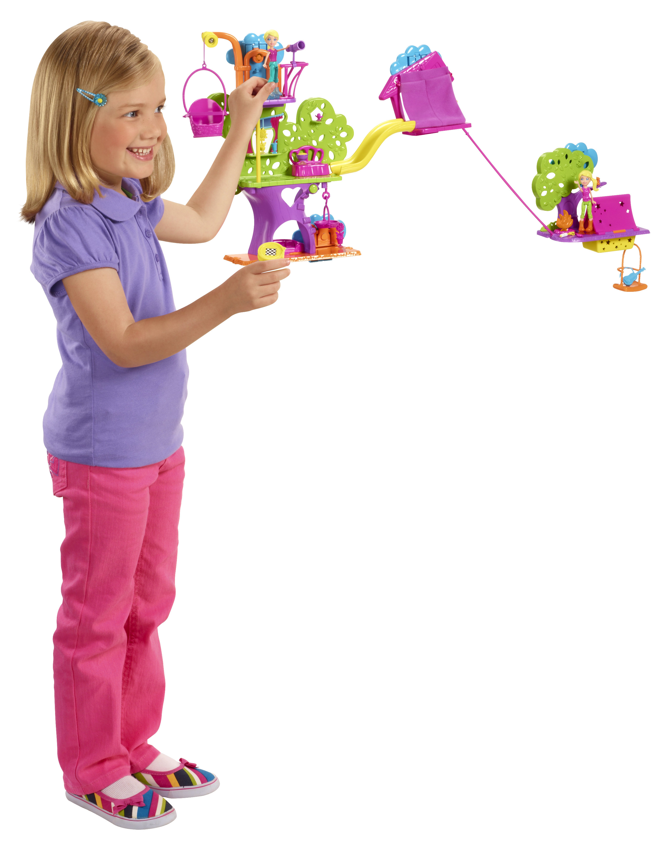 Polly Pocket Wall Adventure Treehouse : Amazon.co.uk: Toys & Games