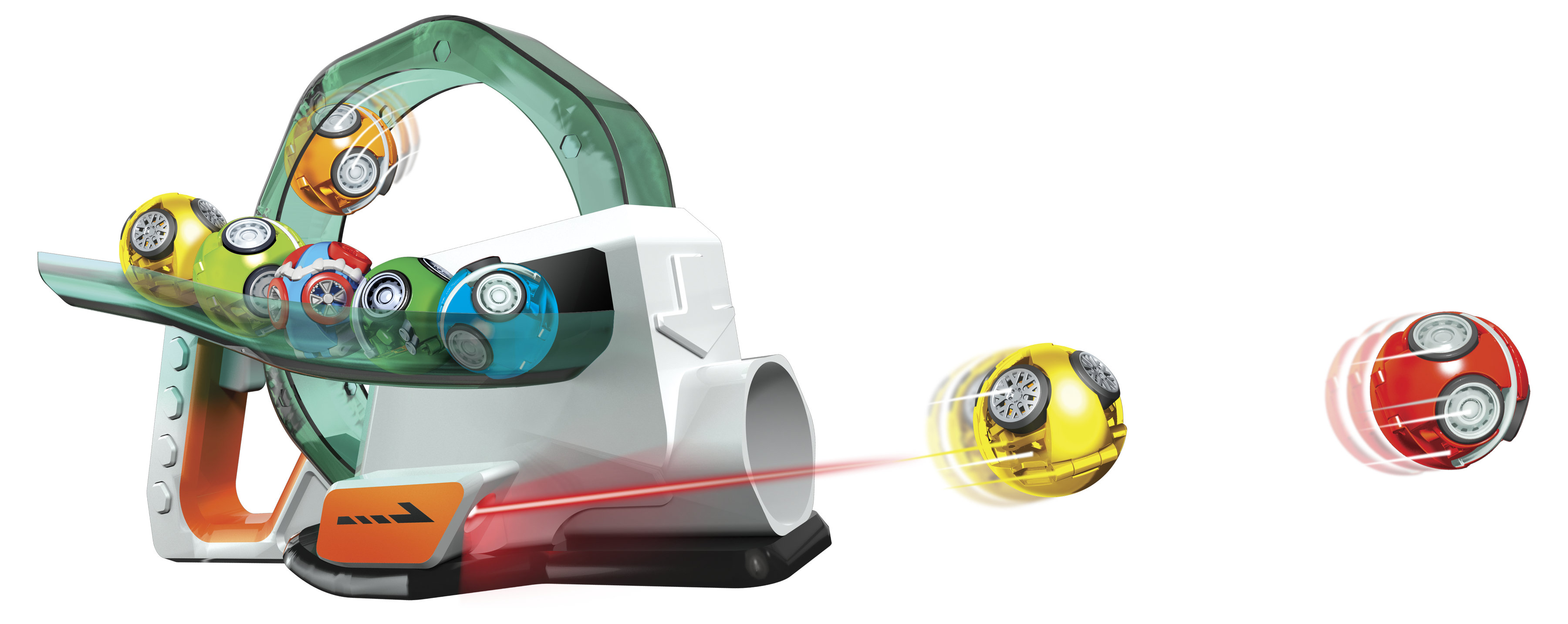 Hot Wheels Ballistiks Rapid Fire Blaster : Amazon.co.uk: Toys & Games