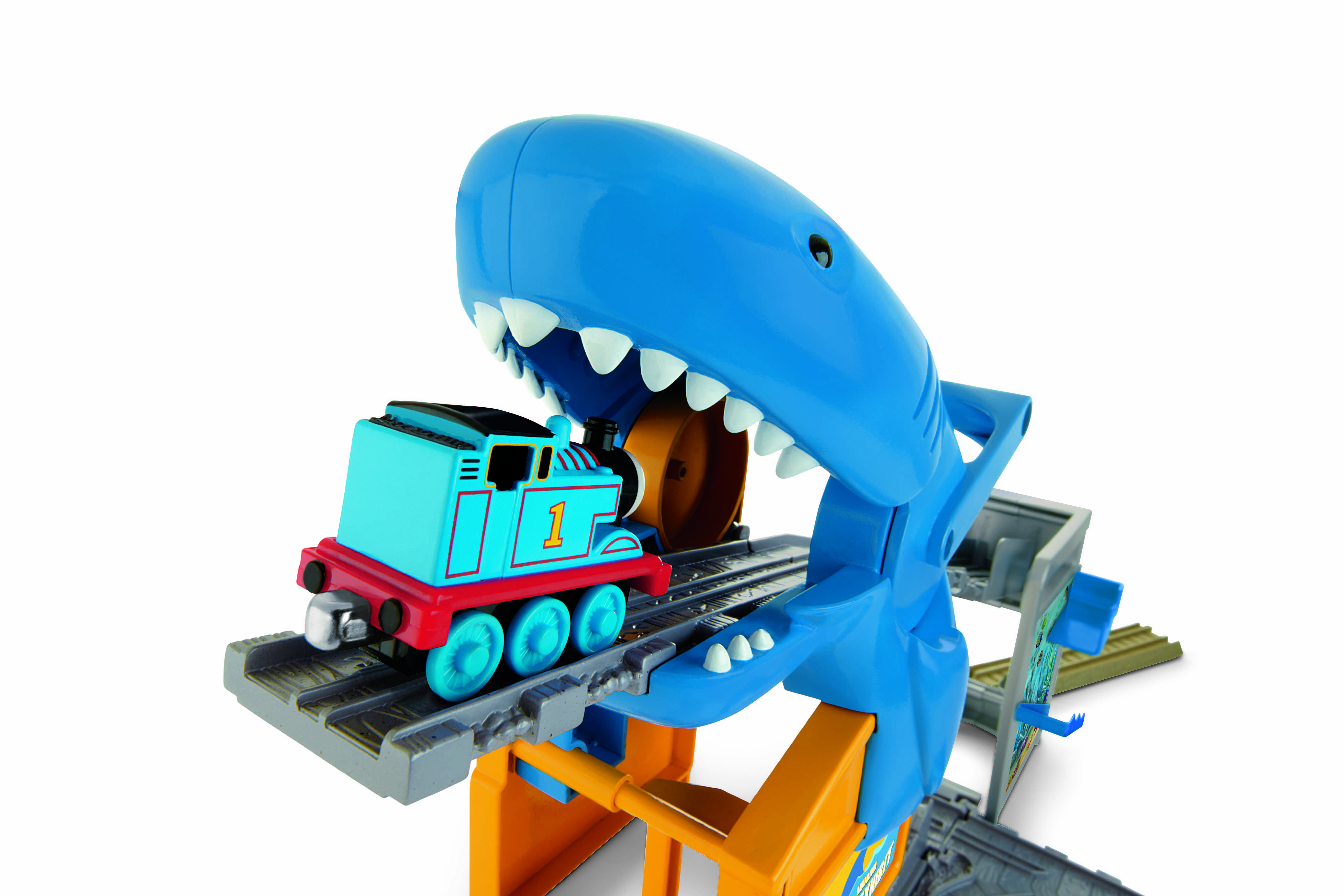 Thomas & Friends Take-N-Play Shark Exhibit Playset : Amazon.co.uk: Toys ...