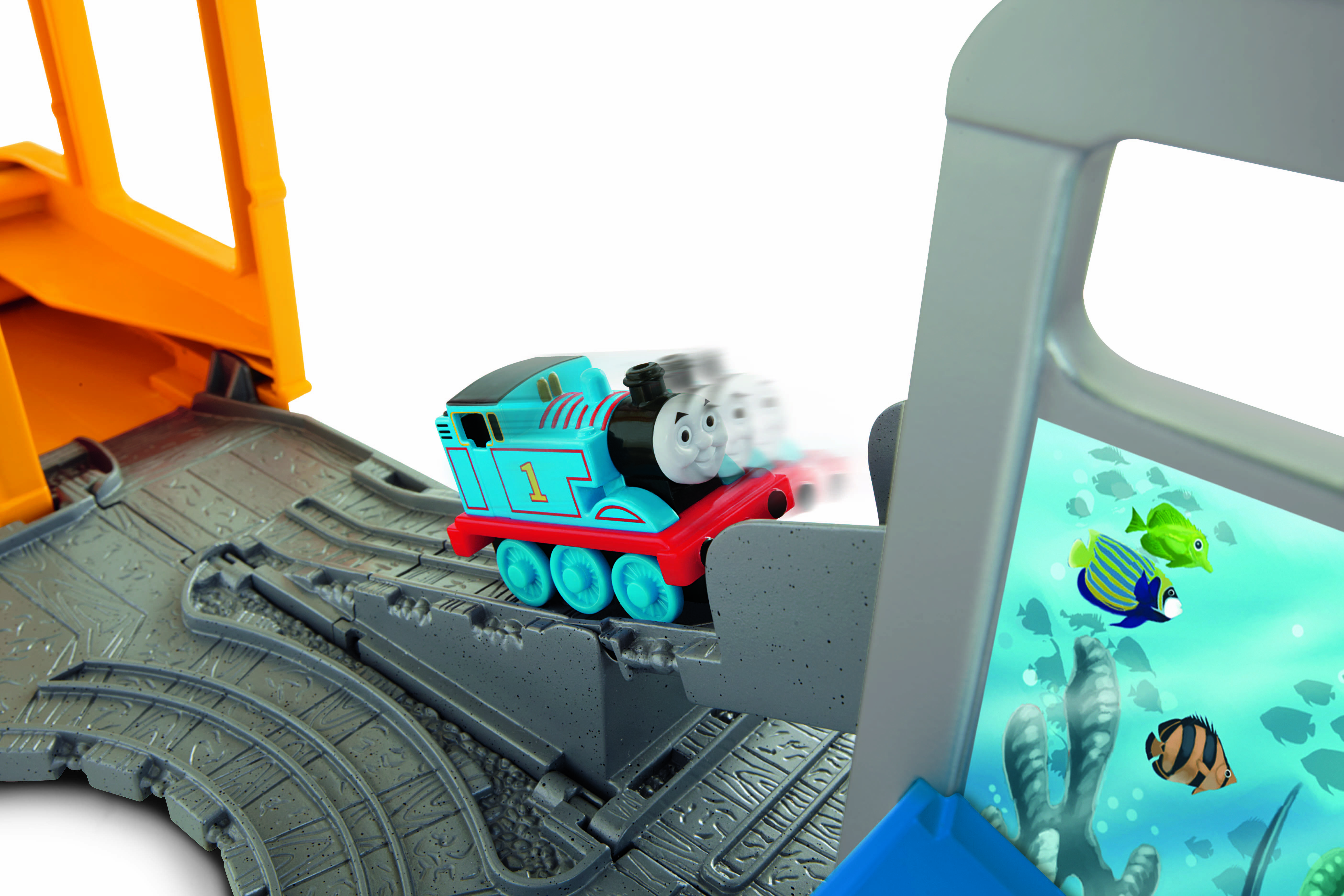 Thomas & Friends Take-N-Play Shark Exhibit Playset : Amazon.co.uk: Toys ...