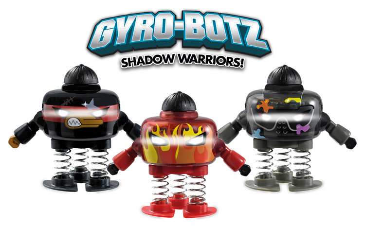 Gyro-Botz Shadow Warriors (Styles May Vary) : Amazon.co.uk: Toys & Games