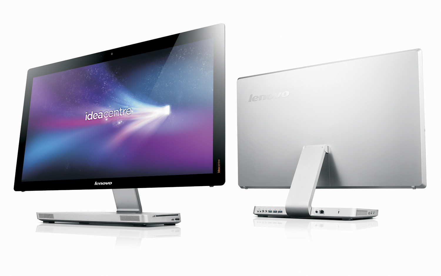 Lenovo A530 23-inch Multitouch All-In-One Desktop - Silver (Intel Core ...