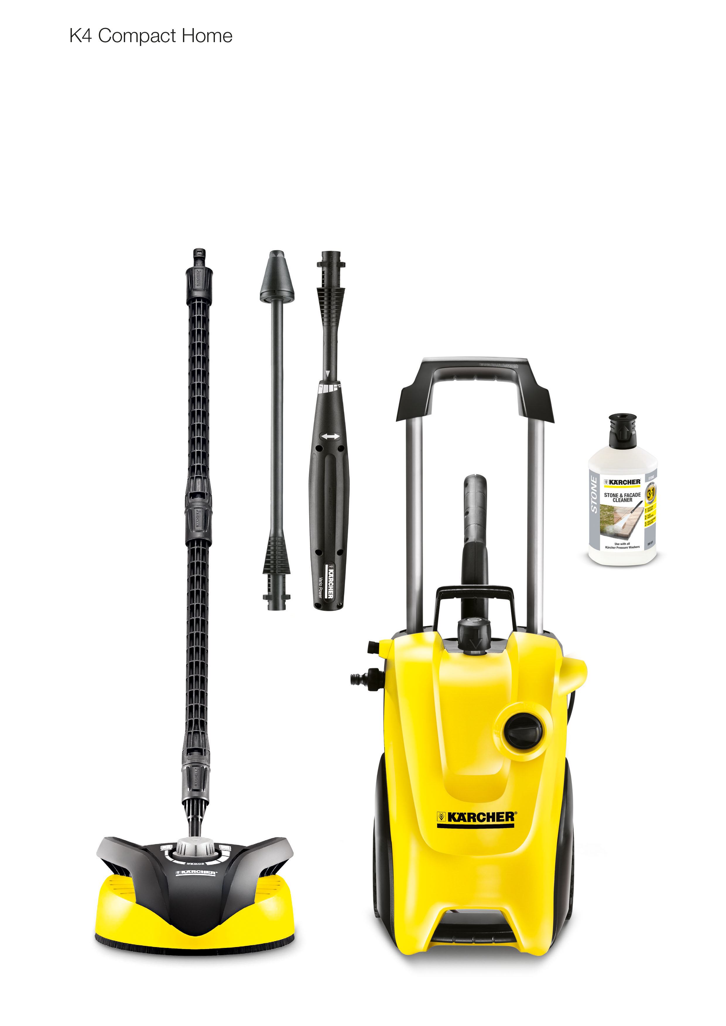 Kärcher K4 Compact Home Water-Cooled Pressure Washer : Amazon.co.uk ...