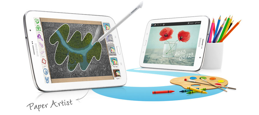 Samsung Galaxy Note 8.0 8-inch Tablet (White) - (ARM Cortex A9 1.6GHz ...