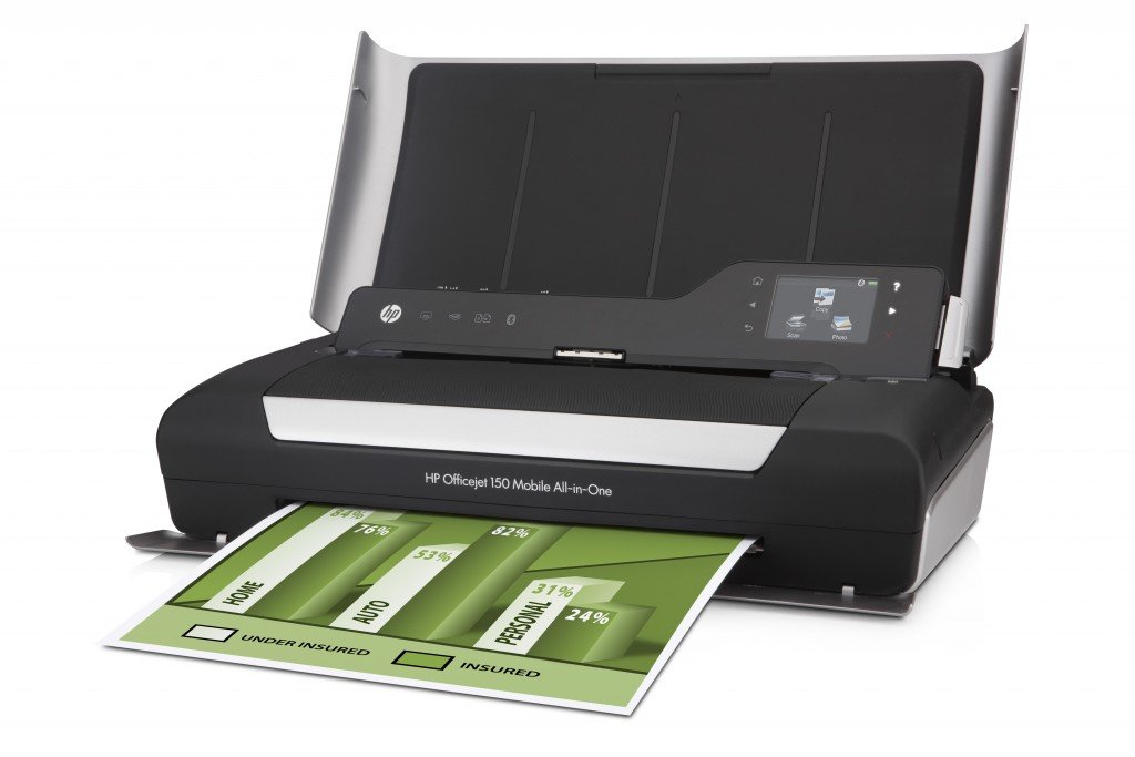 HP Officejet 150 Mobile All-in-One Printer : Amazon.co.uk: Computers ...