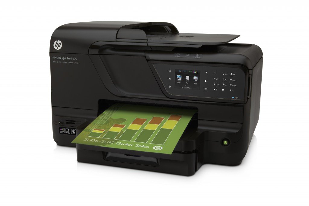 HP CM749A OfficeJet Pro 8600 e-All-in-One (Print, Scan, Copy, Fax, Web ...