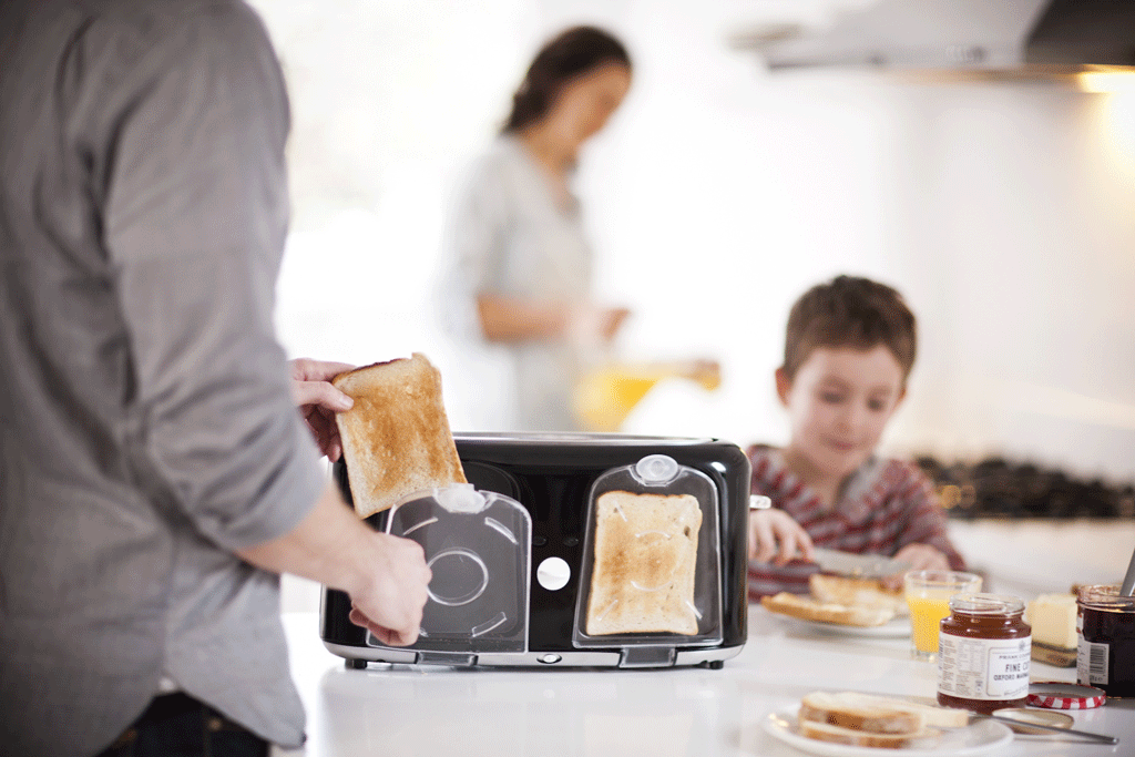 Russell Hobbs Easy Toaster 19990 - Black : Amazon.co.uk: Home & Kitchen