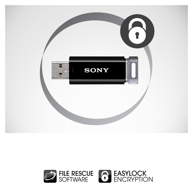 Sony 64GB Microvault USB 2.0 Click Memory Stick - Black : Amazon.co.uk ...