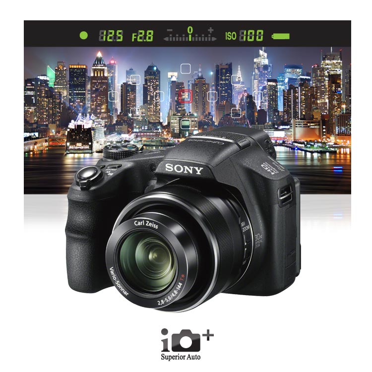 Sony Cyber-shot HX200V Super Advanced High Zoom Camera (18.2MP, 30x ...