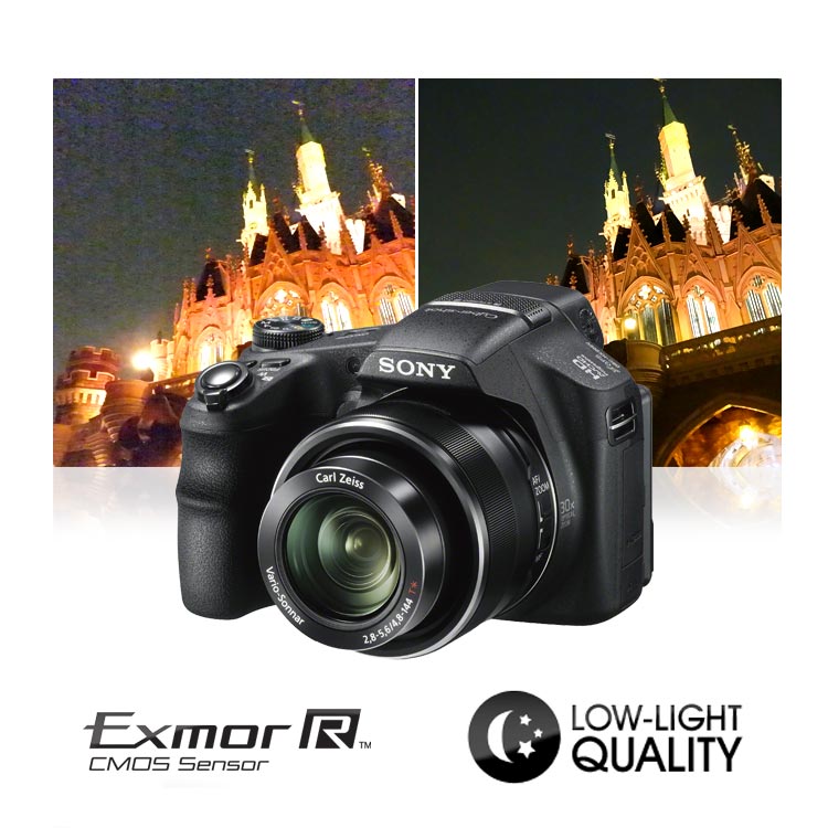 Sony Cyber-shot HX200V Super Advanced High Zoom Camera (18.2MP, 30x ...