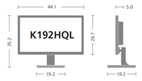 Acer K202HQL 18.5 inch Monitor (5 ms, 100M:1 Contrast Ratio, 200 Nits ...