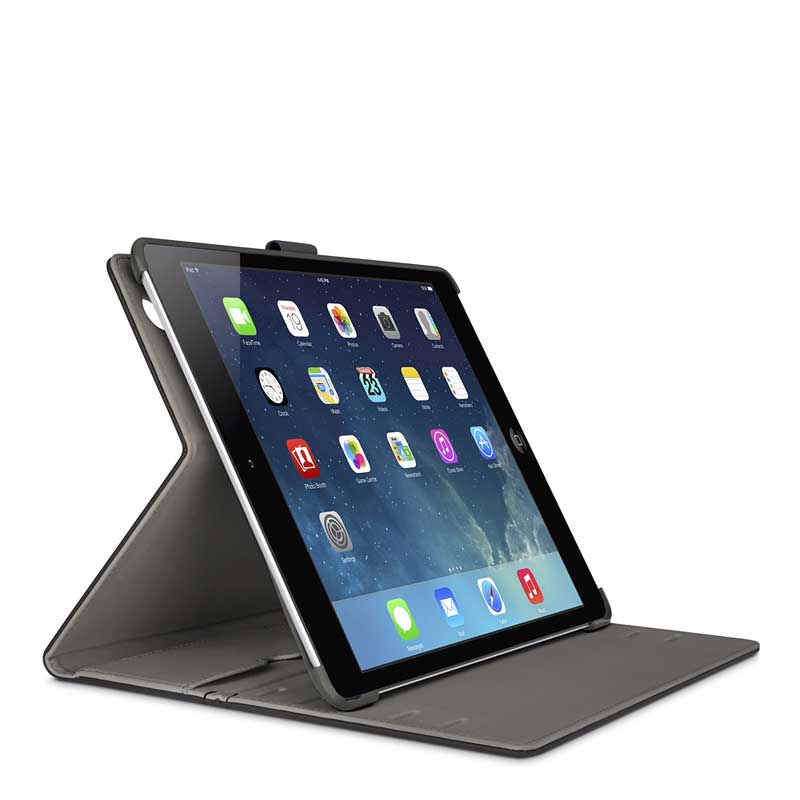 Amazon.com: Belkin Real Leather Multi Tasker Pro iPad Air Case - Rose ...