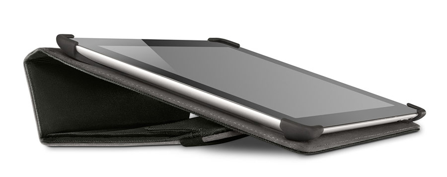 Belkin Slim Storage Tri-Fold iPad Air Case with Elastic strap - Black ...
