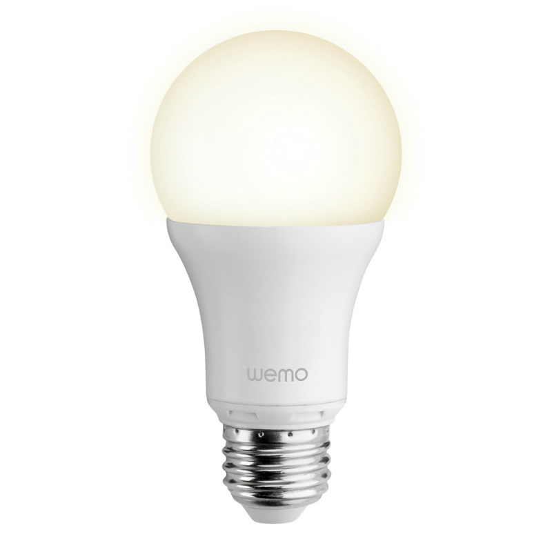 Belkin WeMo Smart Light Screw Fit E27 LED Single Light Bulb : Amazon.co ...