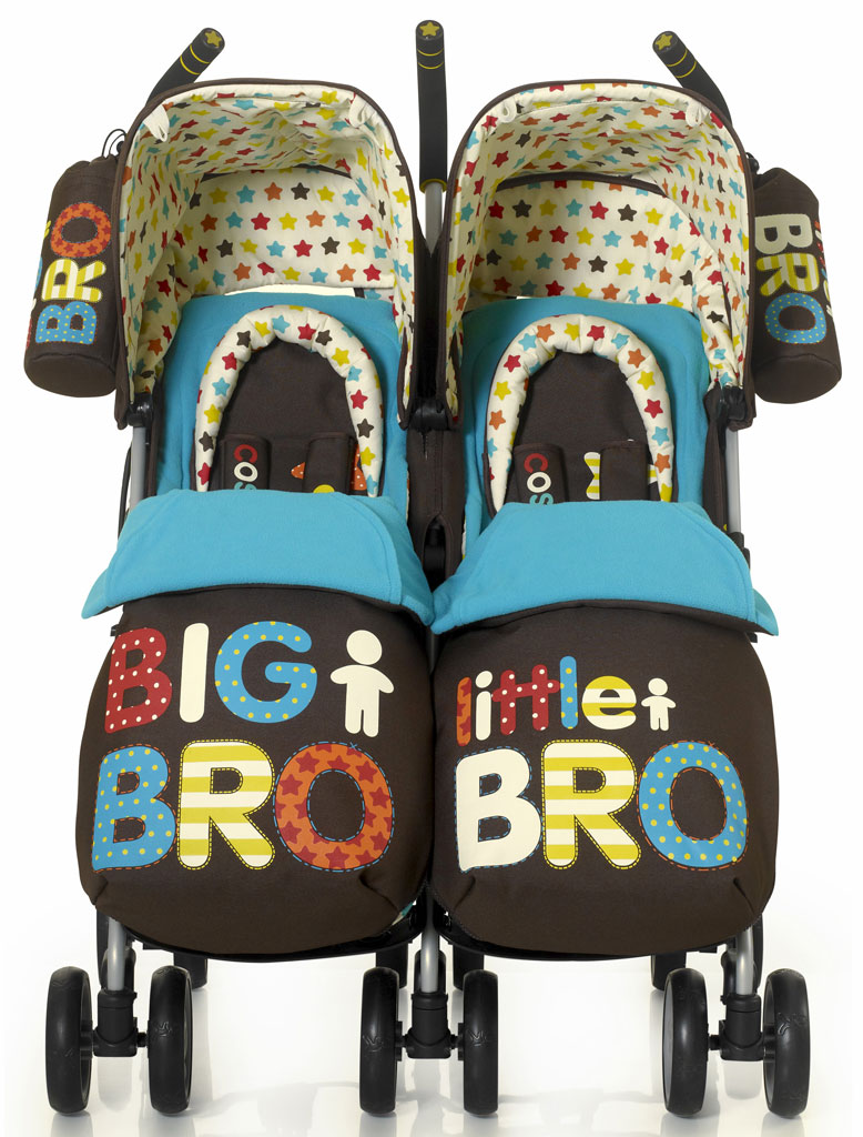 Cosatto Supa Dupa Twin Stroller - Big and Little Bro : Amazon.co.uk ...