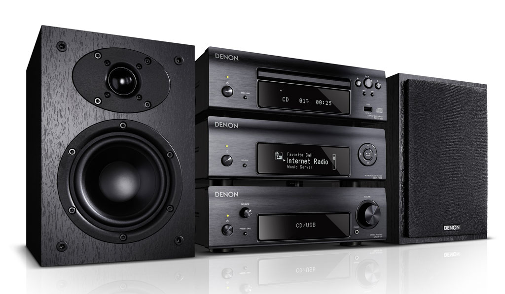 Denon D-F109DABCSPBKEK CD System with DAB Receiver, CD Player and ...