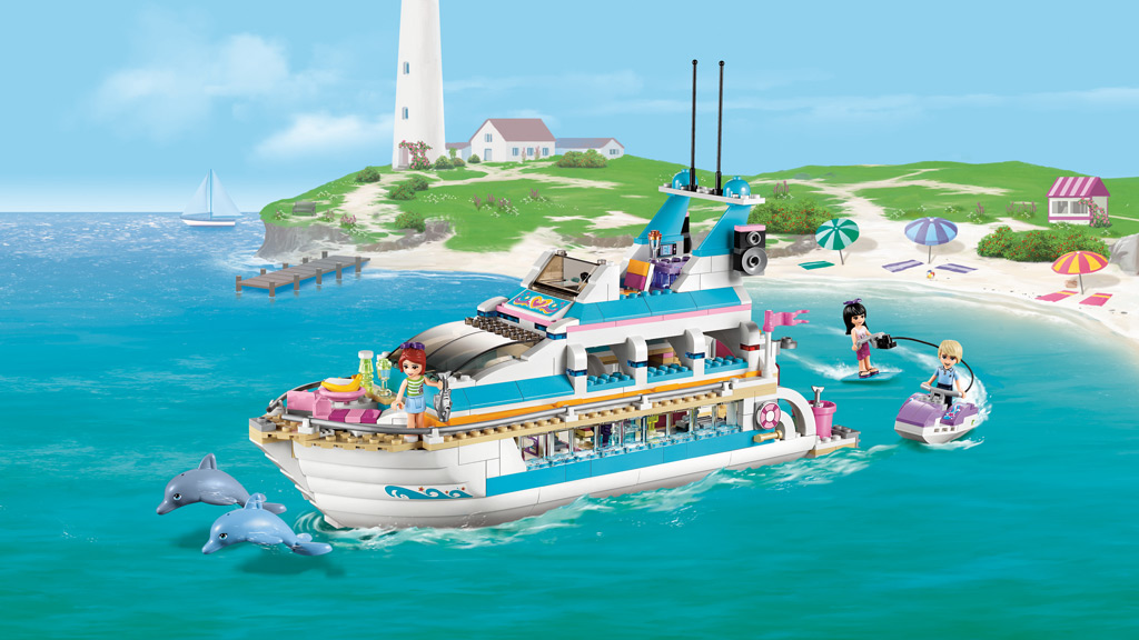 Lego Friends Dolphin Cruiser : Amazon.co.uk: Toys & Games