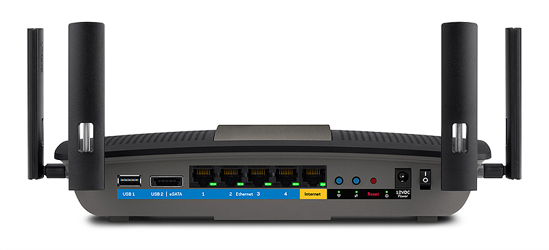 Linksys E8350 Advanced Dual Band AC2400 WiFi Router with Gigabit ...