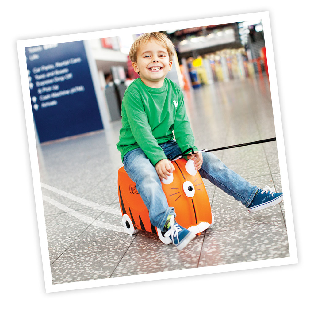 Trunki Ride-on Suitcase - Bernard the Bee (Yellow): Amazon.co.uk: Luggage