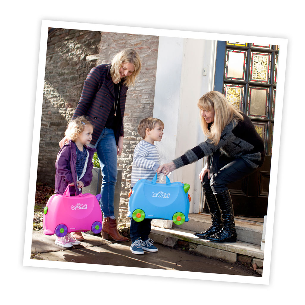 Trunki Ride-on Suitcase - Penelope the Princess (Purple) : Amazon.co.uk ...